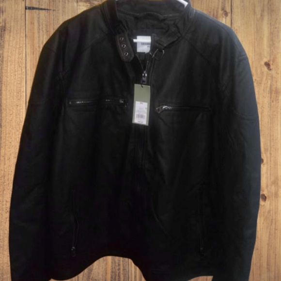 Goodfellow & Co | Jackets & Coats | Mens Midweight Faux Leather Jacket ...